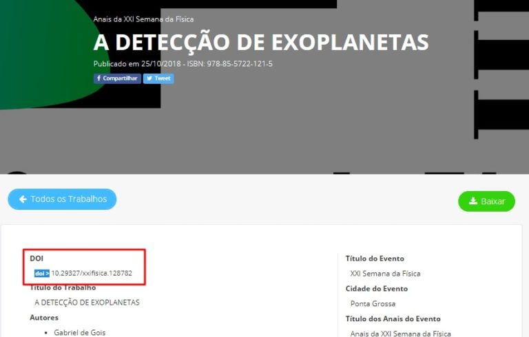 O que é DOI e por que ele é fundamental para um trabalho científico