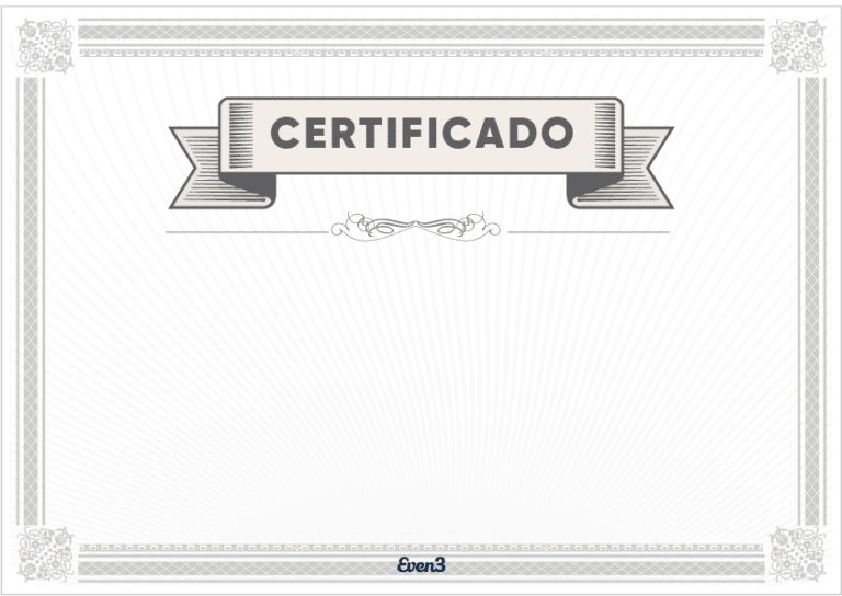 Modelo de certificado: Baixe e edite 18 certificados gratuitos